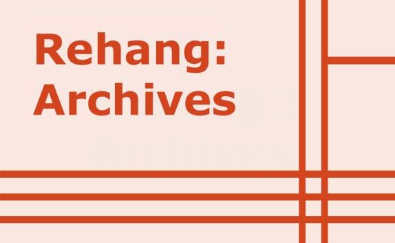 Rehang : Archives | Collezione Maramotti